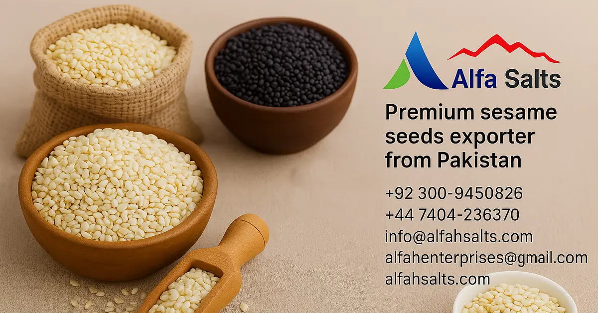 Sesame Seeds - Alfah Salts